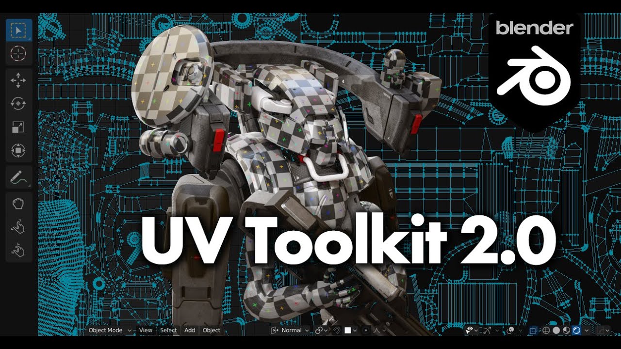 Market UV Toolkit v2.1.2 Fro Blender 展UV贴图插件 – C4D社区
